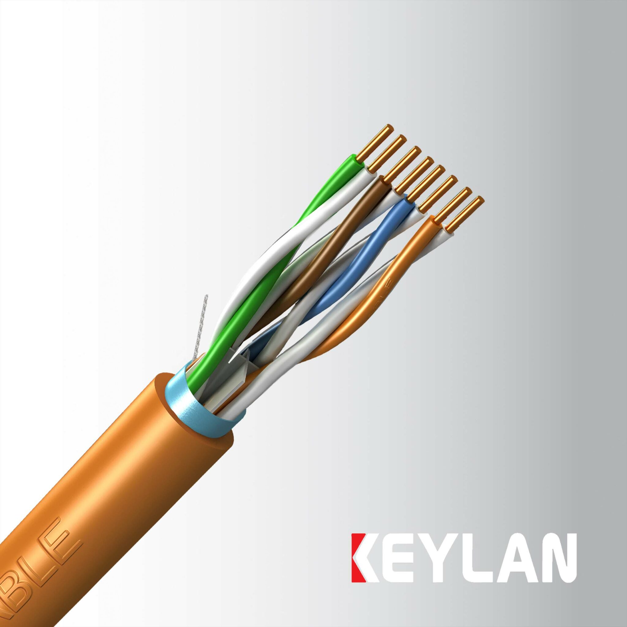 Category 6A F/UTP 4 Pair LAN Cable - Keystone Cable