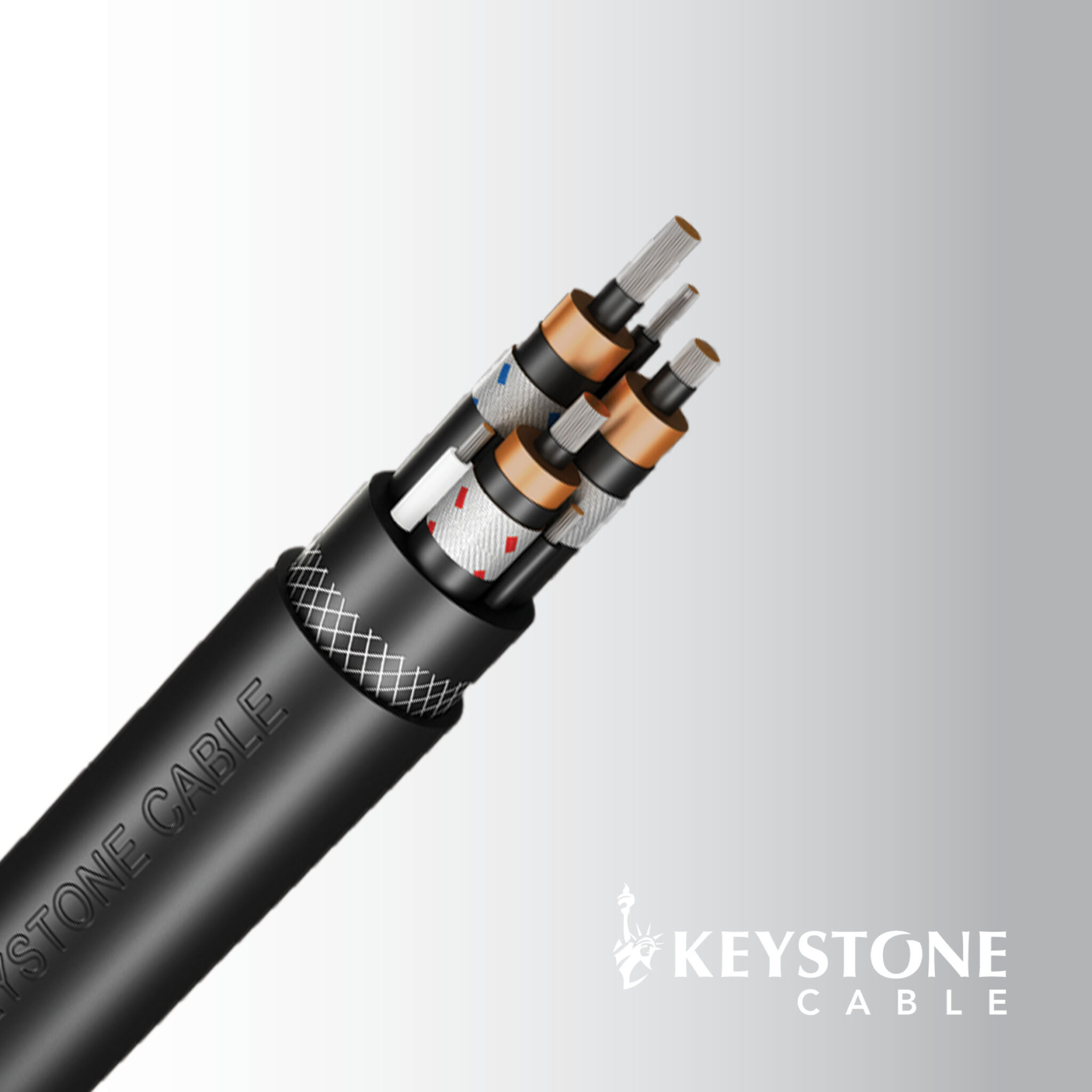3.3/3.3kV to 33/33kV Type 450 Mining Cable - Keystone Cable