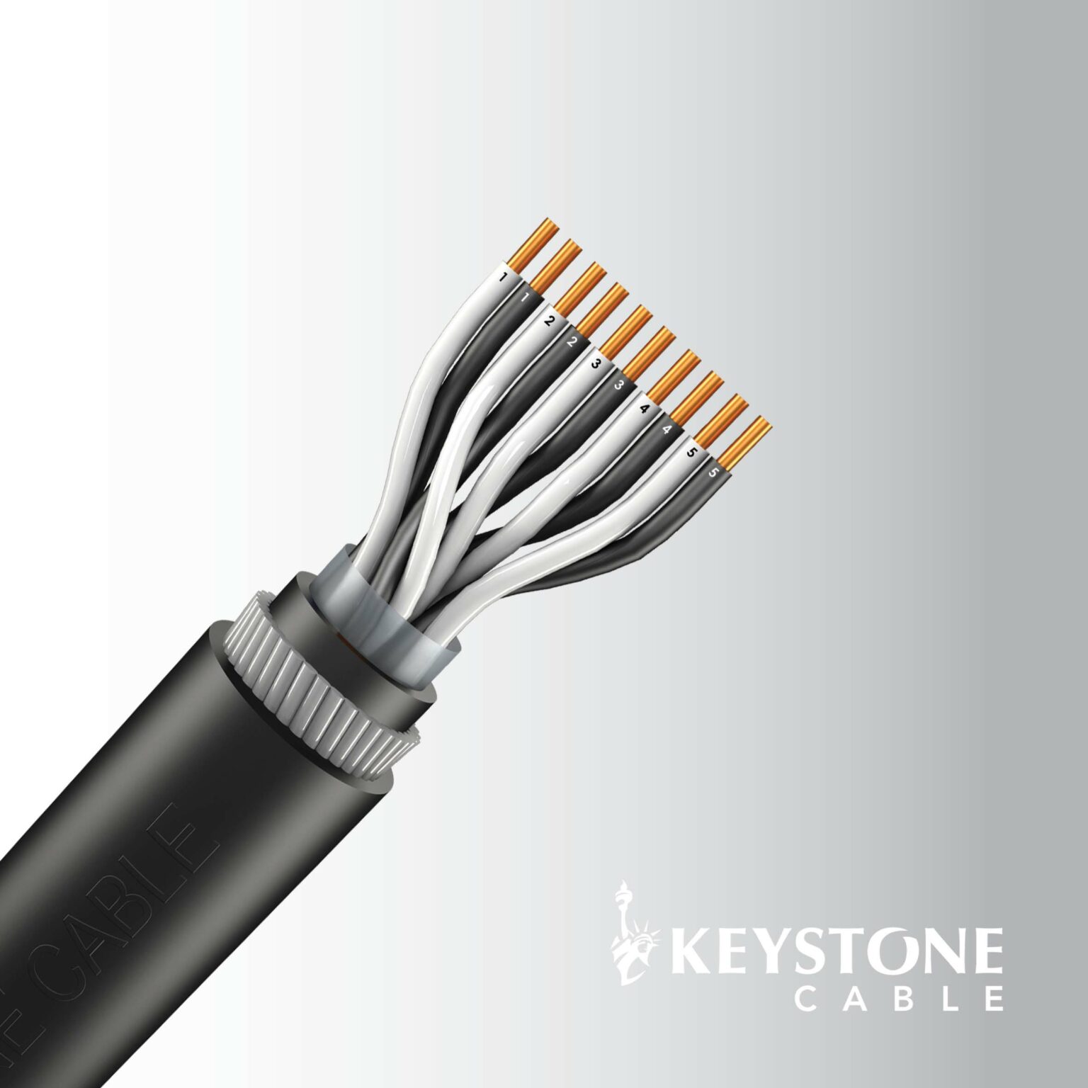 0.6/1 (1.2)kV Multi-Pair, XLPE Insulated, PVC Sheathed Pilot Cable ...