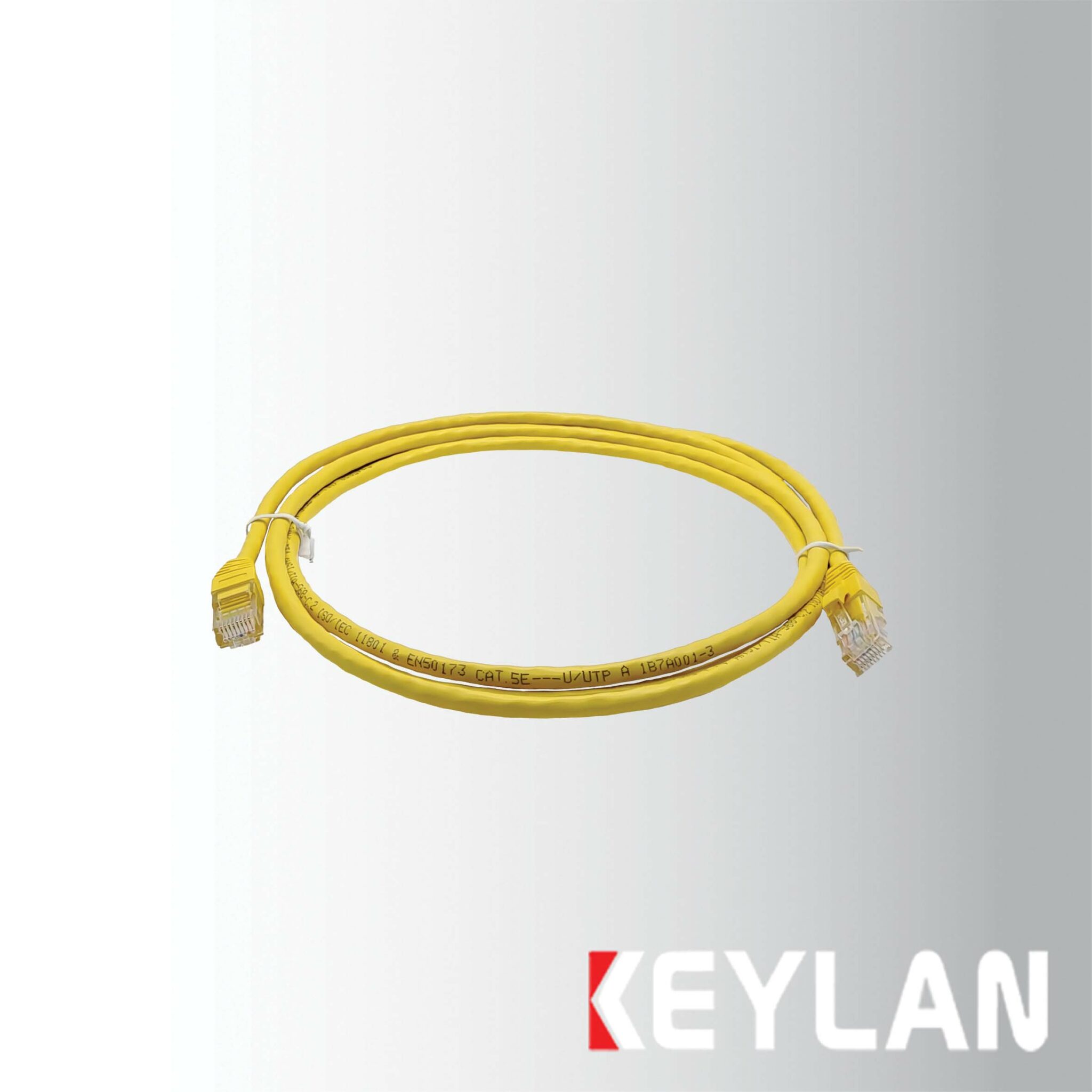 U/UTP CAT 5e 24AWG PVC Patch Cord - Keystone Cable