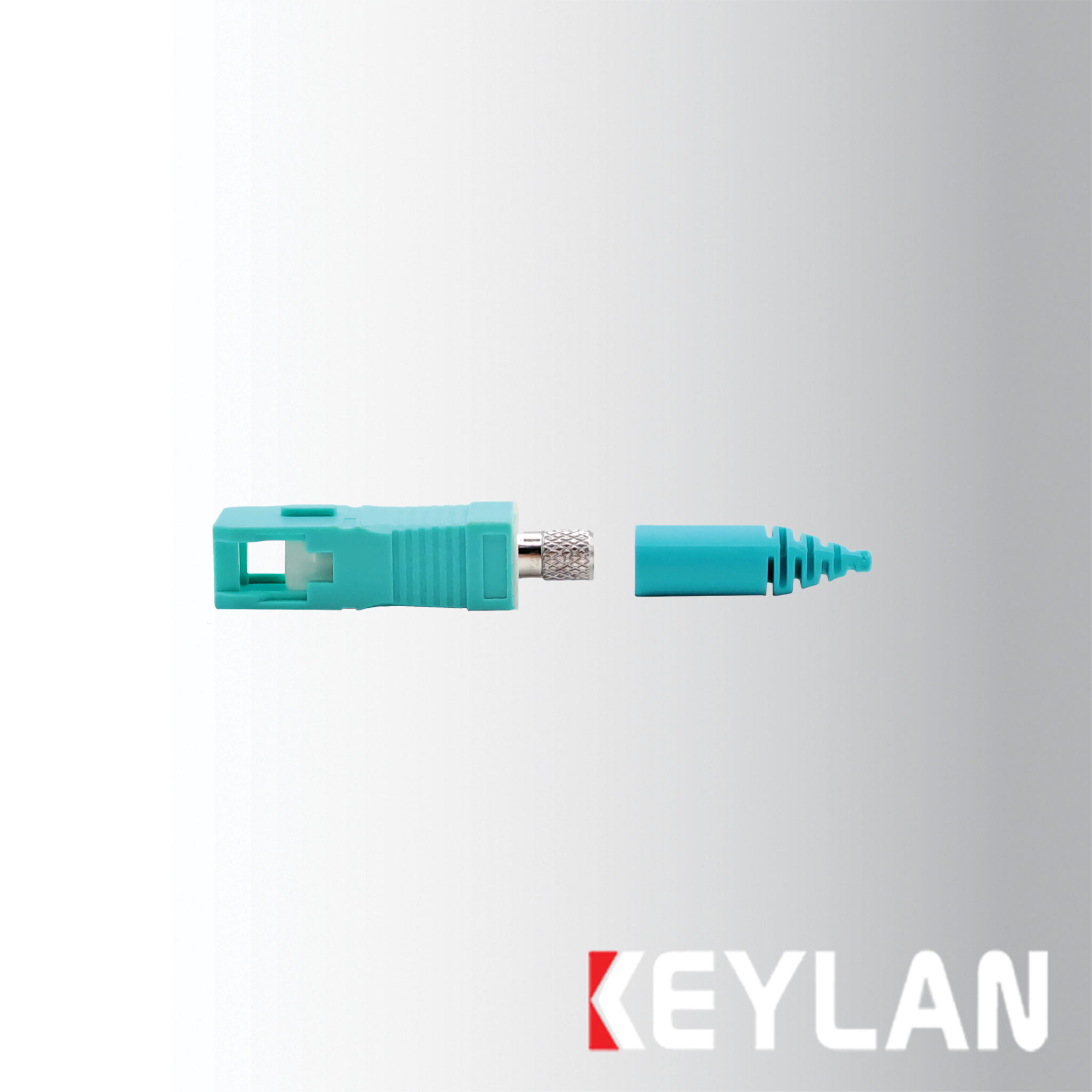 Simplex & Duplex Multi-Mode OM3 Connector - Keystone Cable