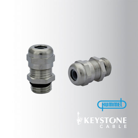 HSK-EX Nickel Plated Brass HUMMEL Cable Gland - Keystone Cable