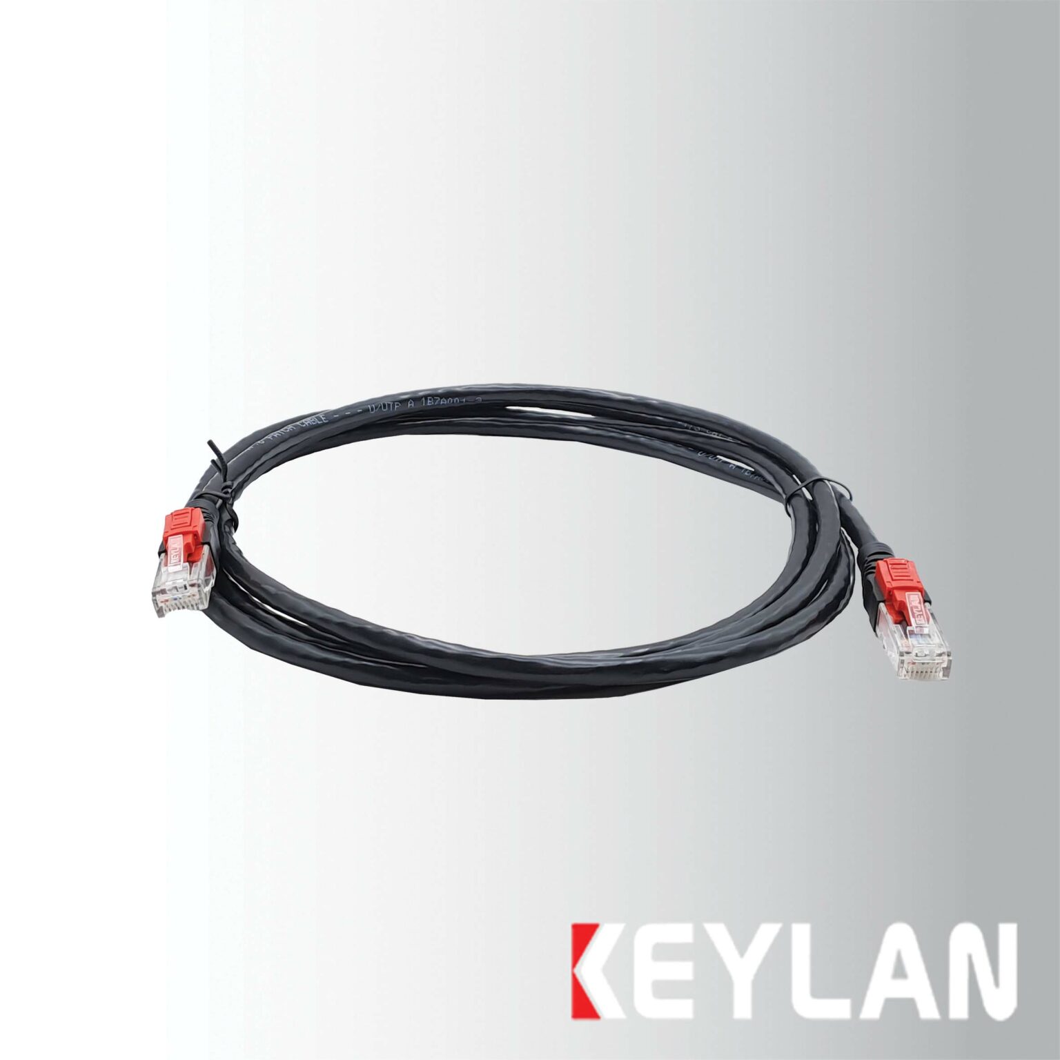 U/UTP CAT 6 24AWG Dual-Lock PVC Patch Cord - Keystone Cable