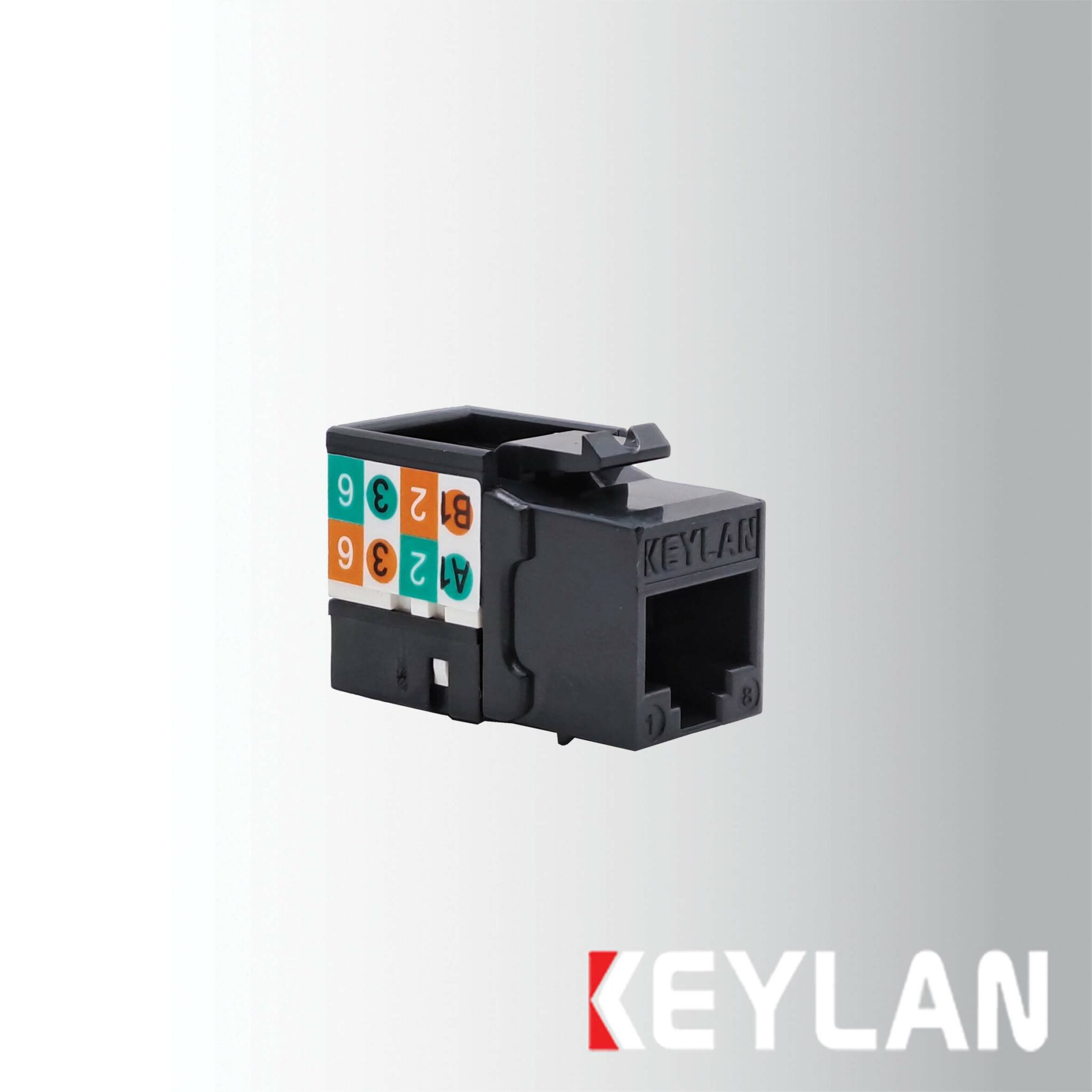 UTP CAT 6 RJ45 Punchdown Jack - Keystone Cable