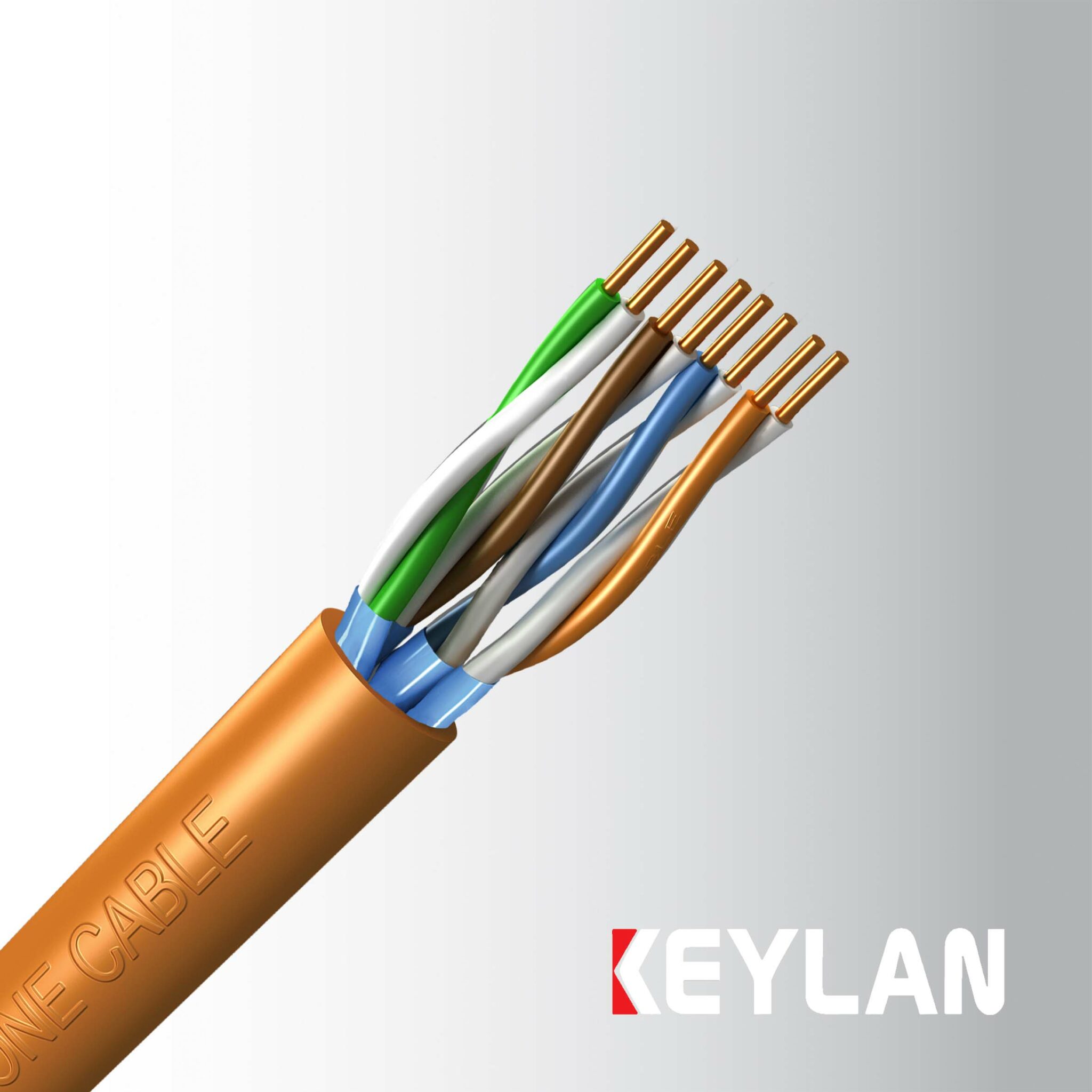 Category 6A U/FTP 4 Pair LAN Cable - Keystone Cable